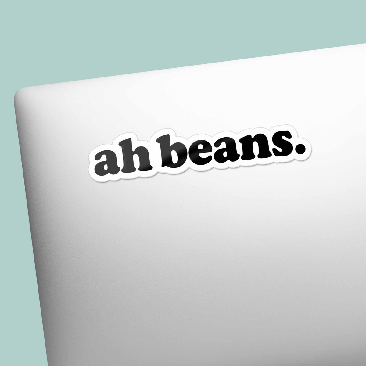 Ah Beans Funny Sticker for Hydroflask - Internet Humor Vinyl Decal for ...