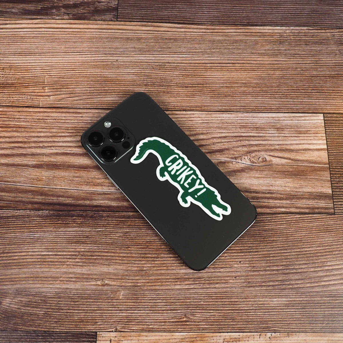 Crikey Crocodile Decal - Cute Australia Sticker for Hydroflask, Laptop ...