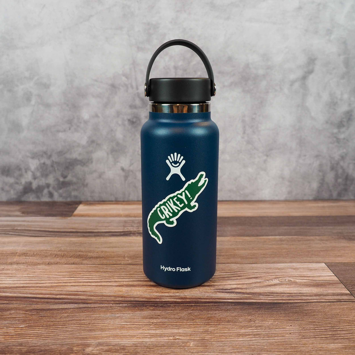 Crikey Crocodile Decal - Cute Australia Sticker for Hydroflask, Laptop ...