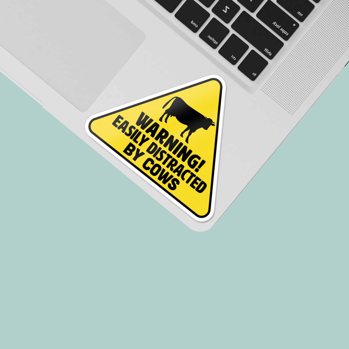 Easily Distracted by Cows Sticker for Hydroflask Water Bottle - Funny ...
