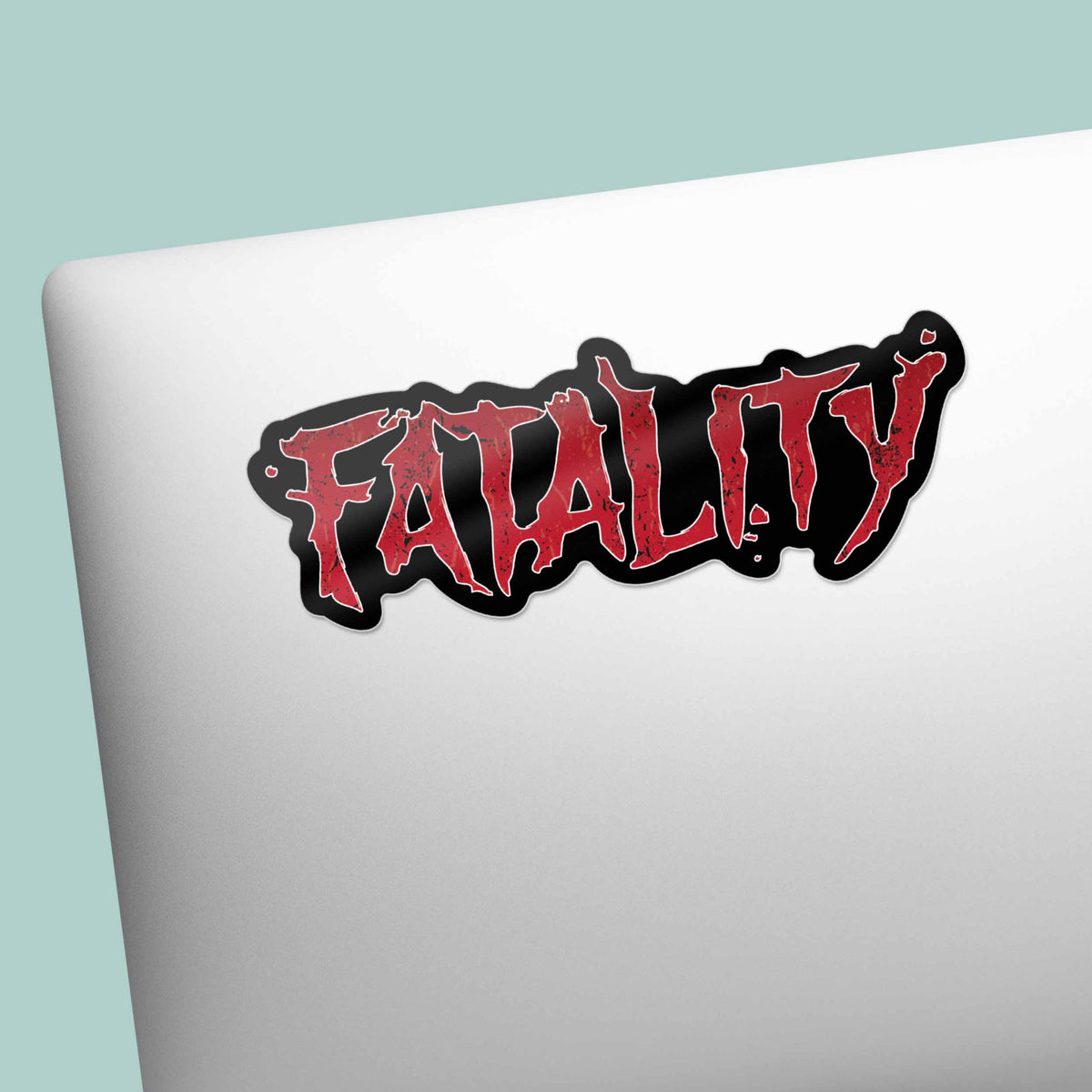 Fatality Funny Gaming Sticker - Video Game Meme Decal for Hydroflask ...