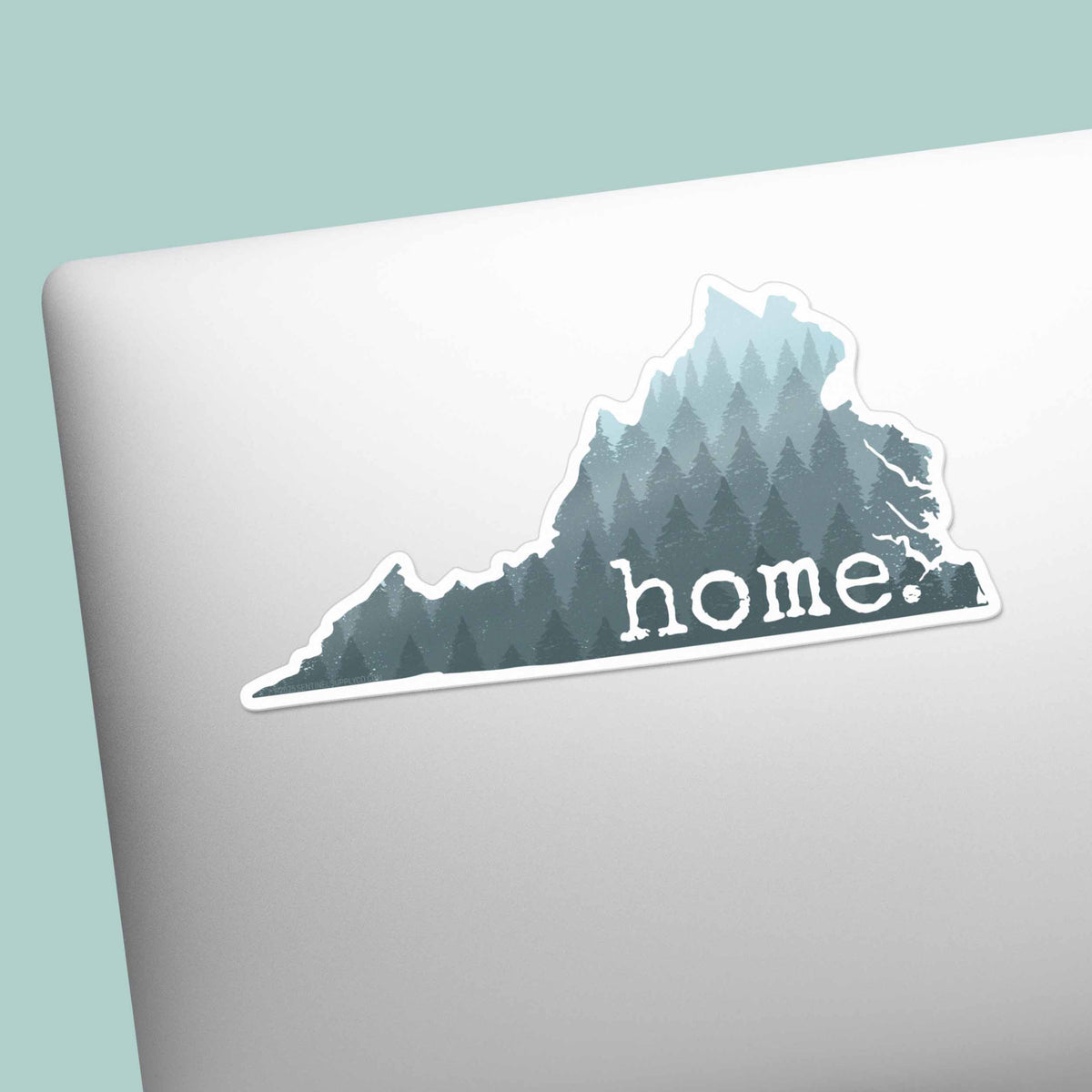 Virginia Home Appalachian Mountains Sticker - Cute Southern Decals for ...