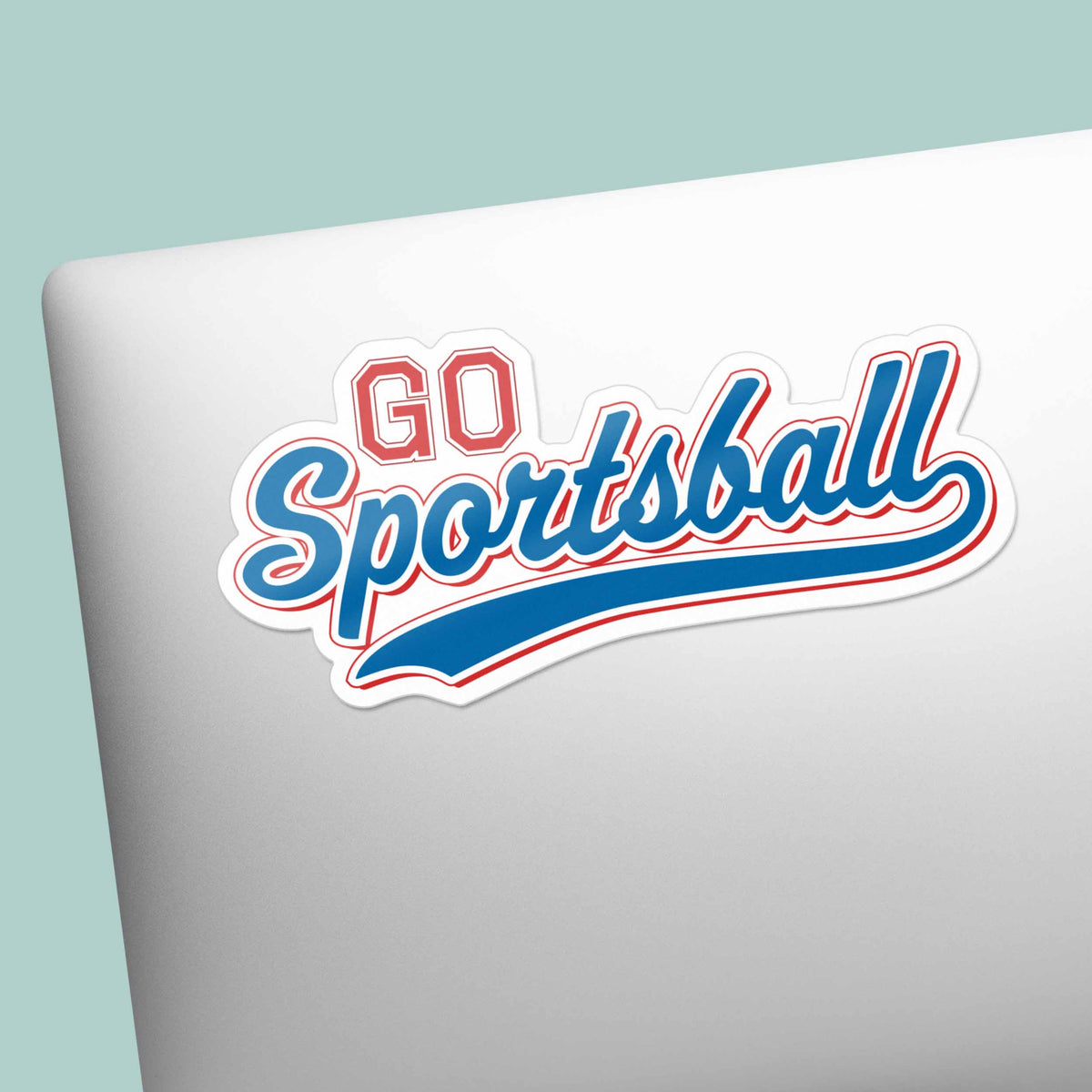 Go Sportsball Sticker - Funny Sports Decal for Water Bottle & Laptop ...