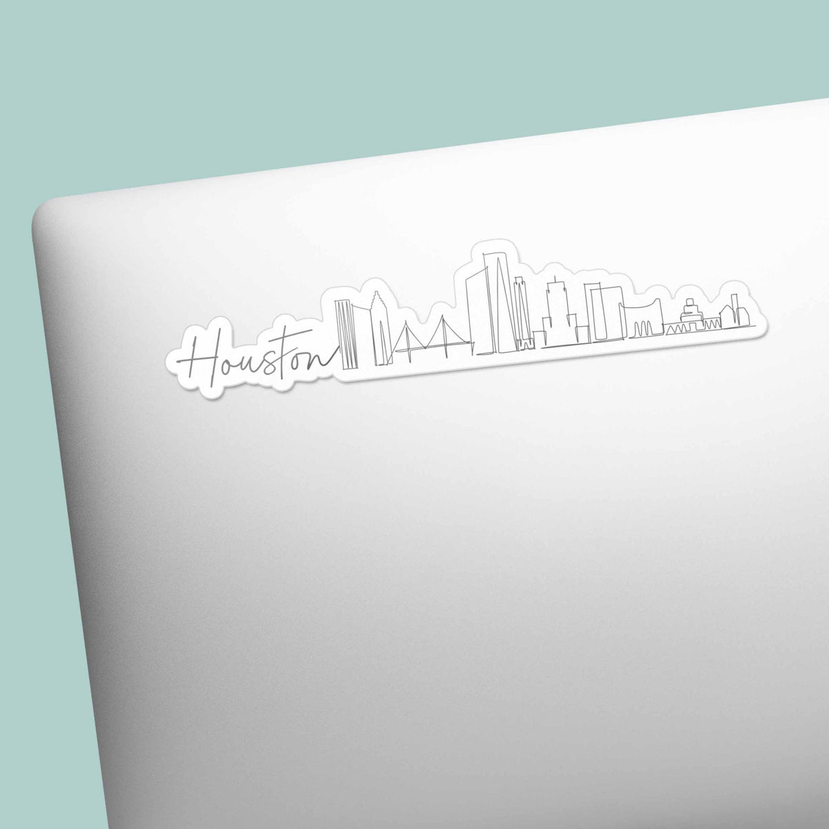 Houston Skyline Sticker - Cute Texas Decal for Hydroflask – Sentinel Supply