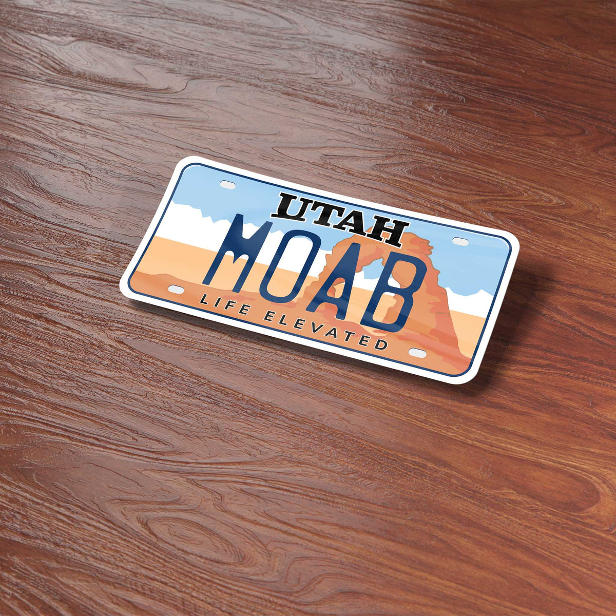 Moab Utah License Plate Sticker – Sentinel Supply