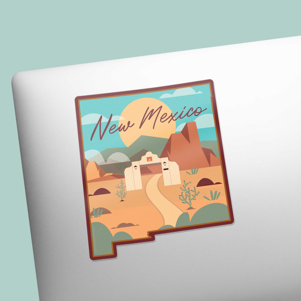 Desert Landscape New Mexico Bumper Sticker – Sentinel Supply