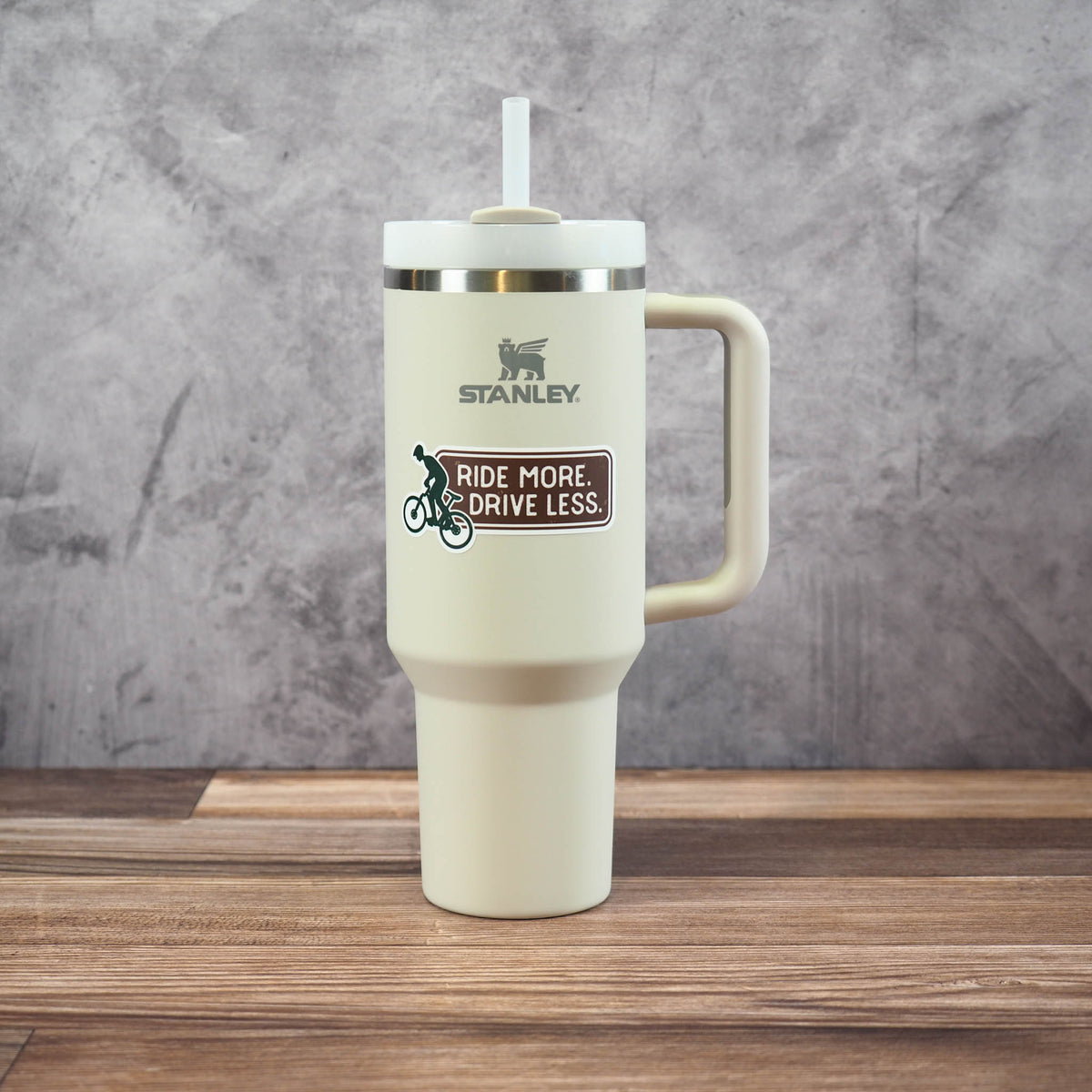 Ride More, Drive Less Mountain Bike Sticker – Sentinel Supply