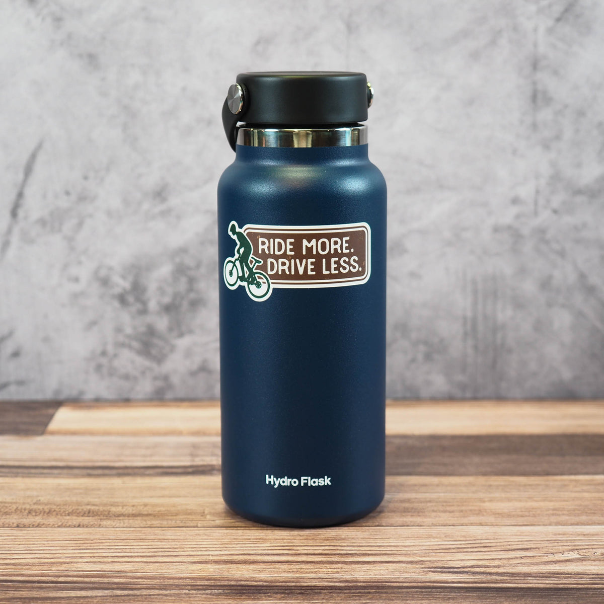 Ride More, Drive Less Mountain Bike Sticker – Sentinel Supply