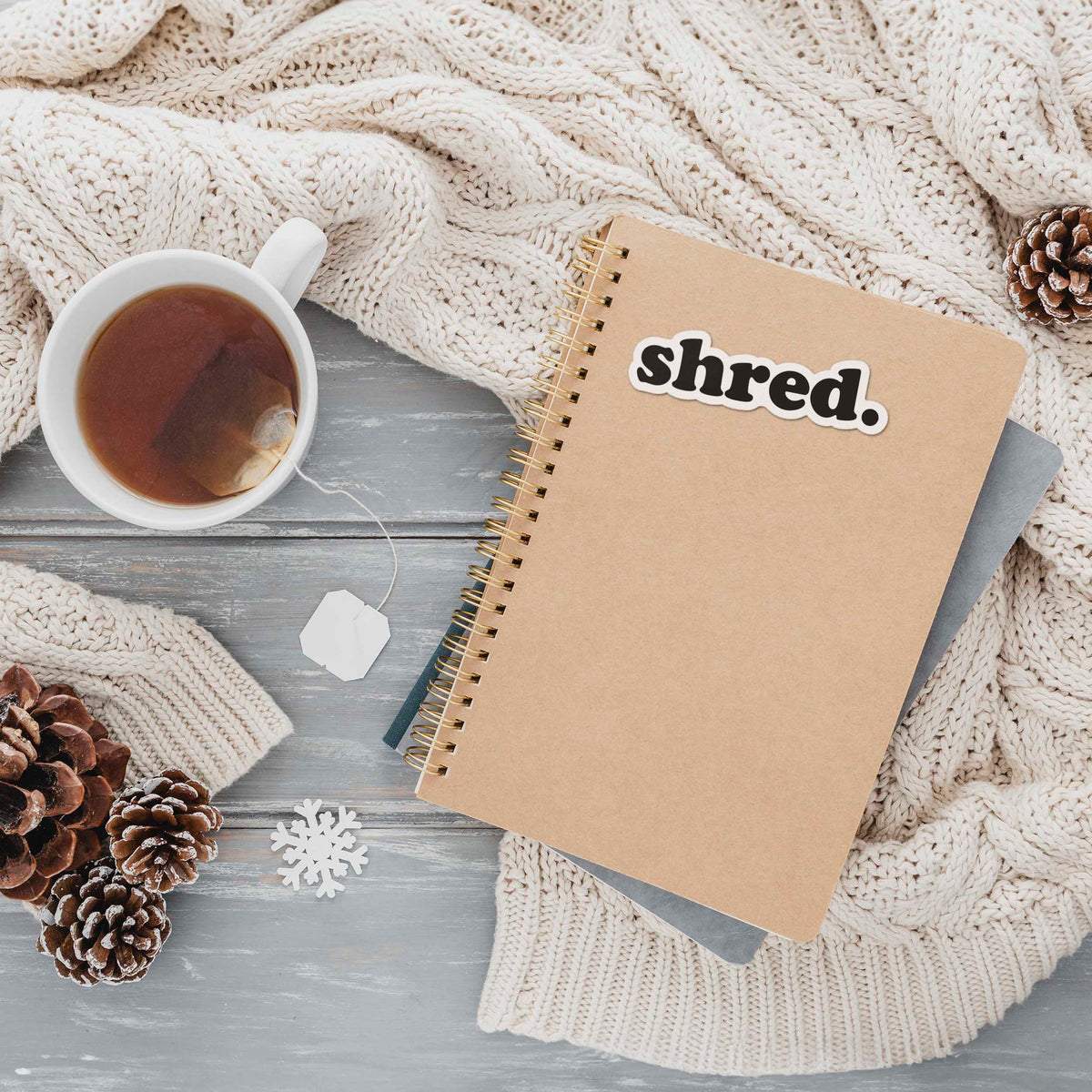 Shred Sticker – Sentinel Supply