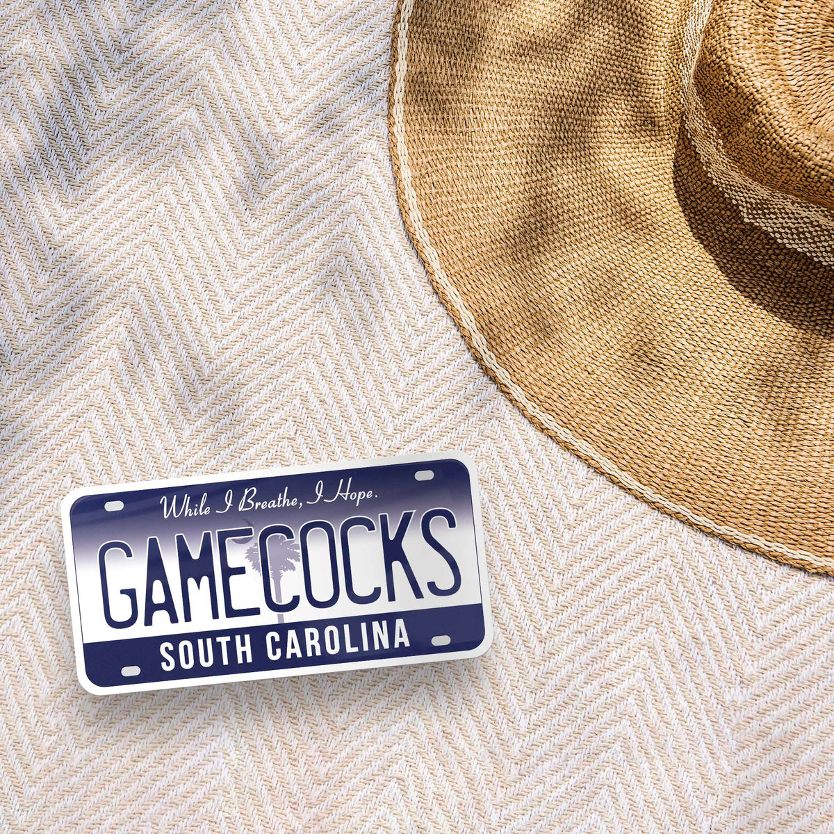 Gamecocks South Carolina License Plate Sticker – Sentinel Supply