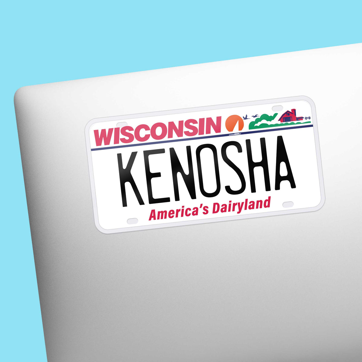 Wisconsin License Plate Sticker for Hydroflask - 10+ WI City & Saying ...