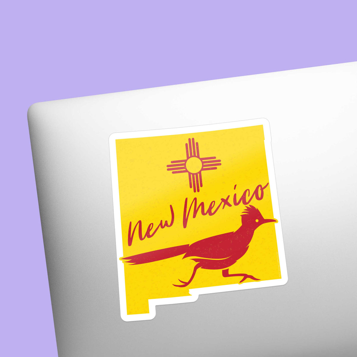New Mexico roadrunner sticker, 3.5" high laptop decal size – Sentinel ...