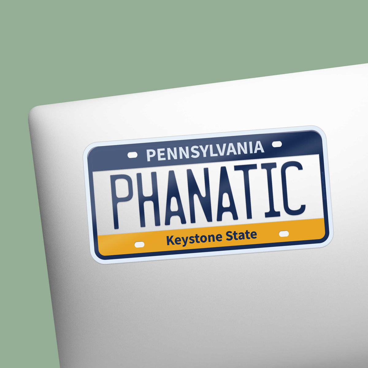 Phanatic Philadelphia Sticker - Philly PA License Plate Decal ...