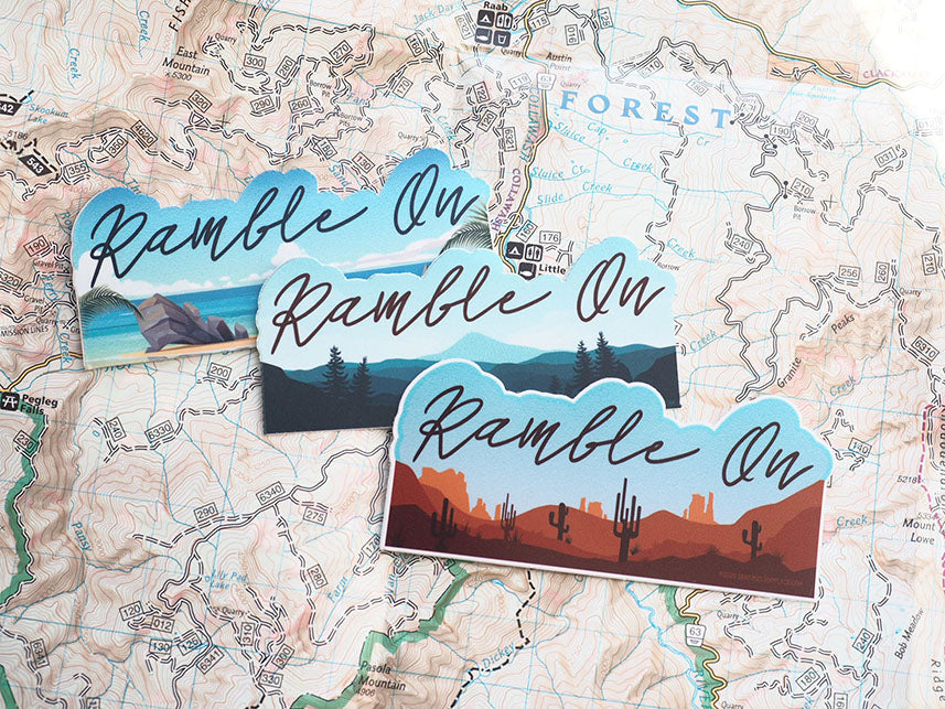 Ramble On Led Zeppelin Classic Rock Sticker for Hydroflask – Sentinel ...