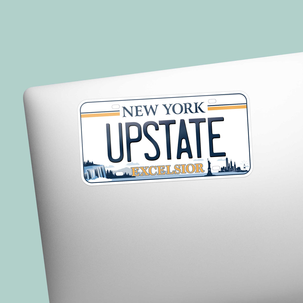 Upstate New York Bumper Sticker - NY Souvenir Decal for Hydroflask ...