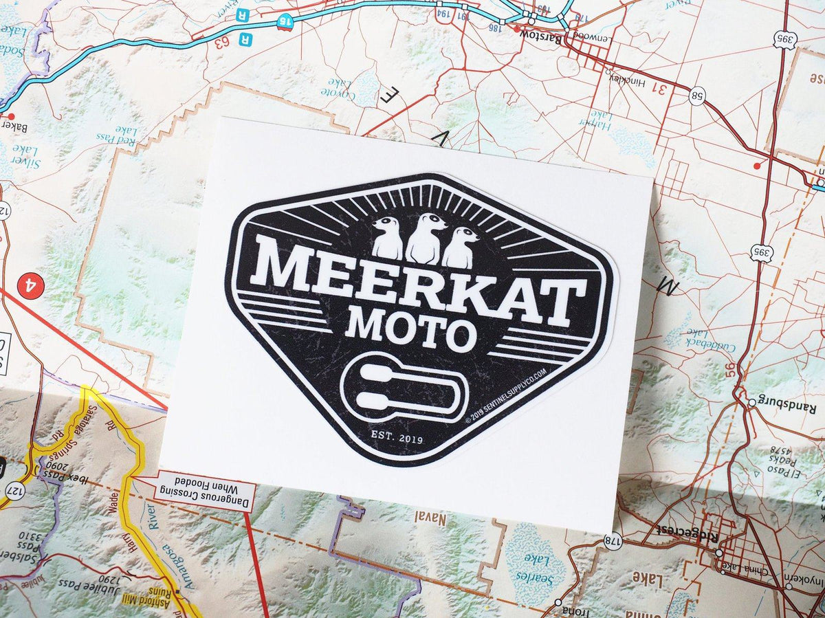 Meerkat Moto Vinyl Sticker - BMW Motorrad Motorcycle Headlight ...